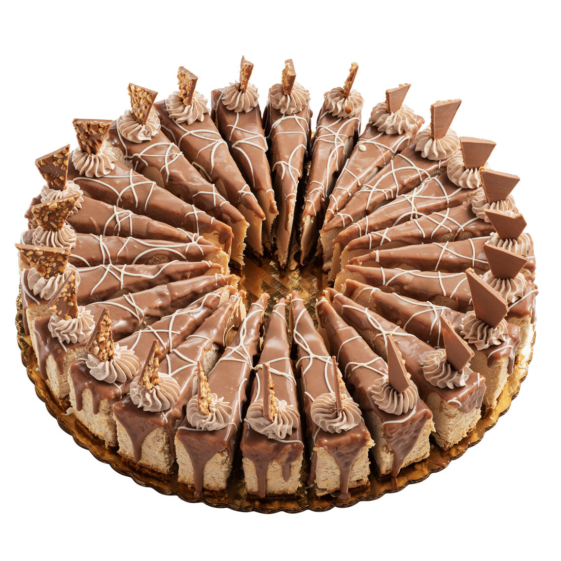 12" Pre Cut Cheese Cake