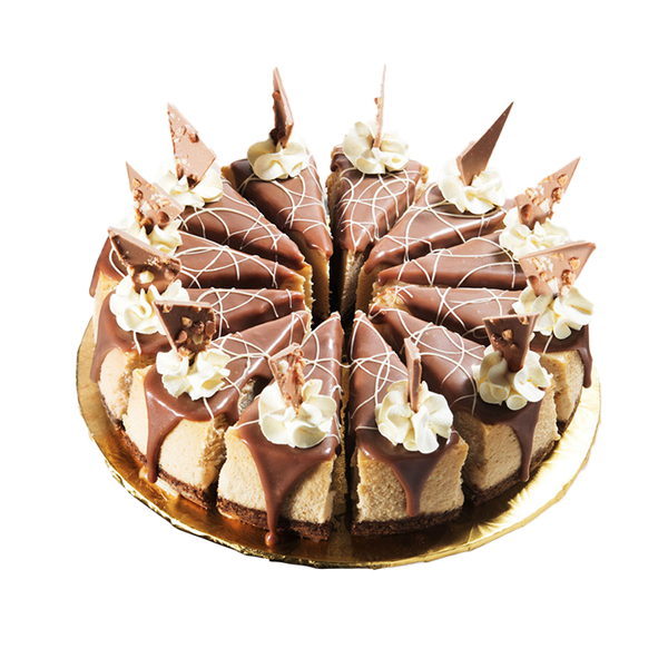Praline Pre Cut Cheese Cake